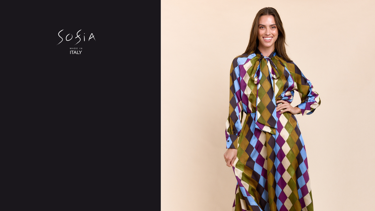 Shop Sofia Collections | Affordable Italian Ladies Clothing Silk Tops